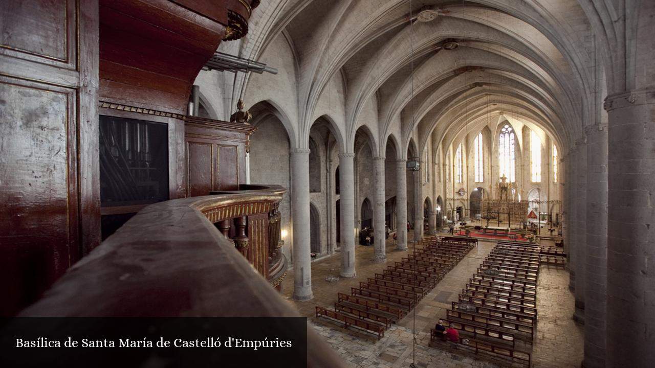 Basílica de Santa María de Castelló D'Empúries - Castellón de Ampurias ...